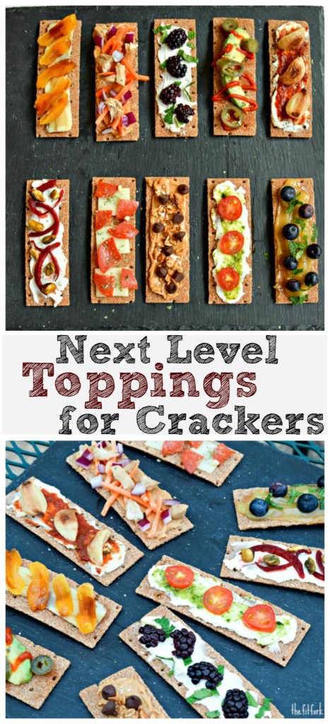 Appetizers: 10 Easy and Elegant Ways To Top Crackers - thefitfork.com