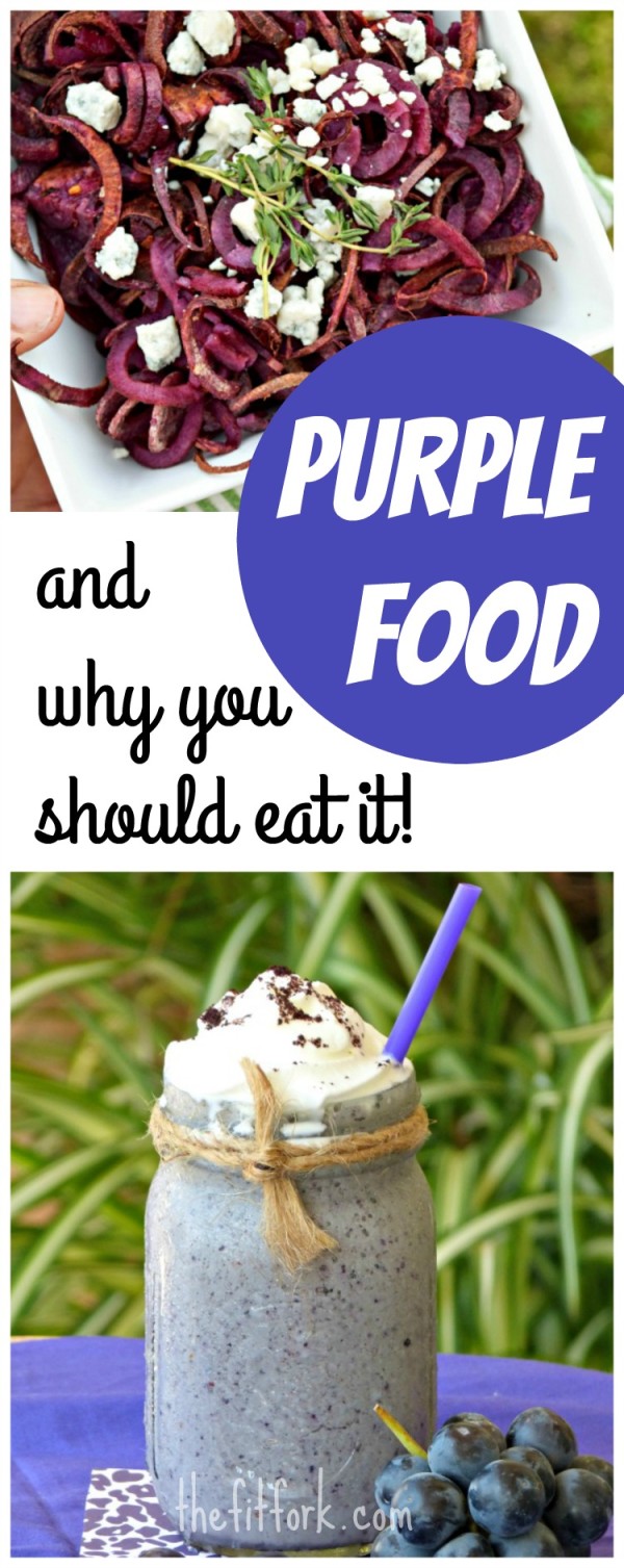Powerful Purple Foods & Sweet Potato String Fries Recipe - thefitfork ...