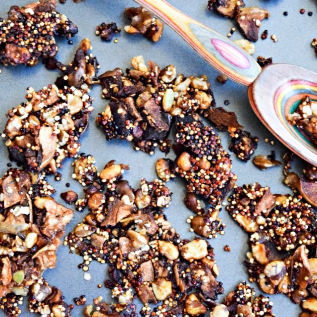Apple Walnut Quinoa Crunch + More Healthy Candy Recipes - thefitfork ...
