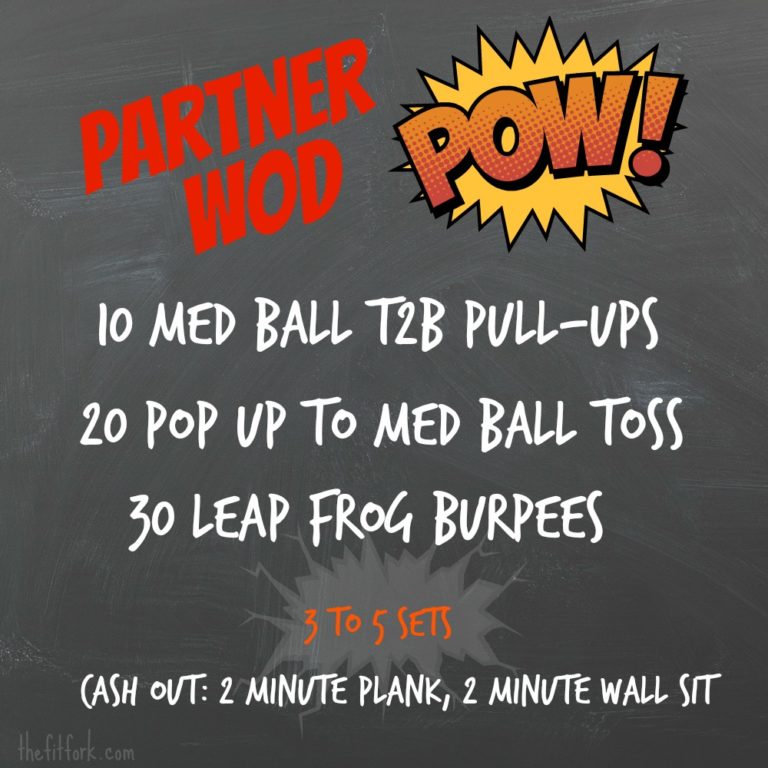 Partner POW Workout for OCR Training & Functional Fitness - thefitfork ...