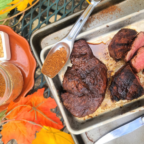 Fire Up Fall: Grilled Steaks with Autumn Spice Rub - thefitfork ...