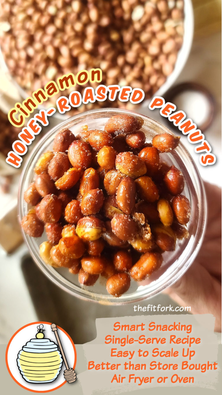 Heavenly Cinnamon Honey Roasted Peanuts for One - thefitfork ...