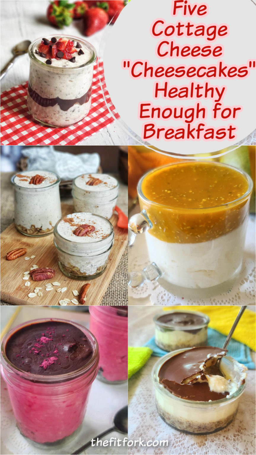 Creamy Cottage Cheese Cheesecakes in 5 Delicious Flavors for Breakfast ...